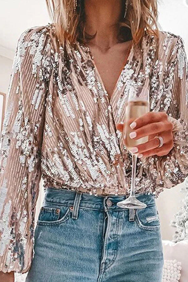 Ciana - Ibiza Glamour Blouse – Ivy Luna